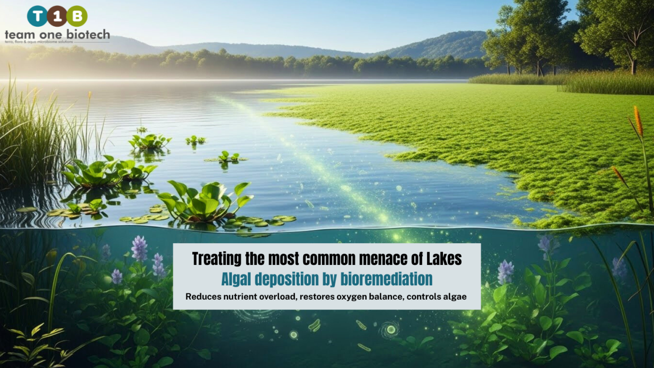 Treating the most common menace of Lakes: Algal deposition by ...